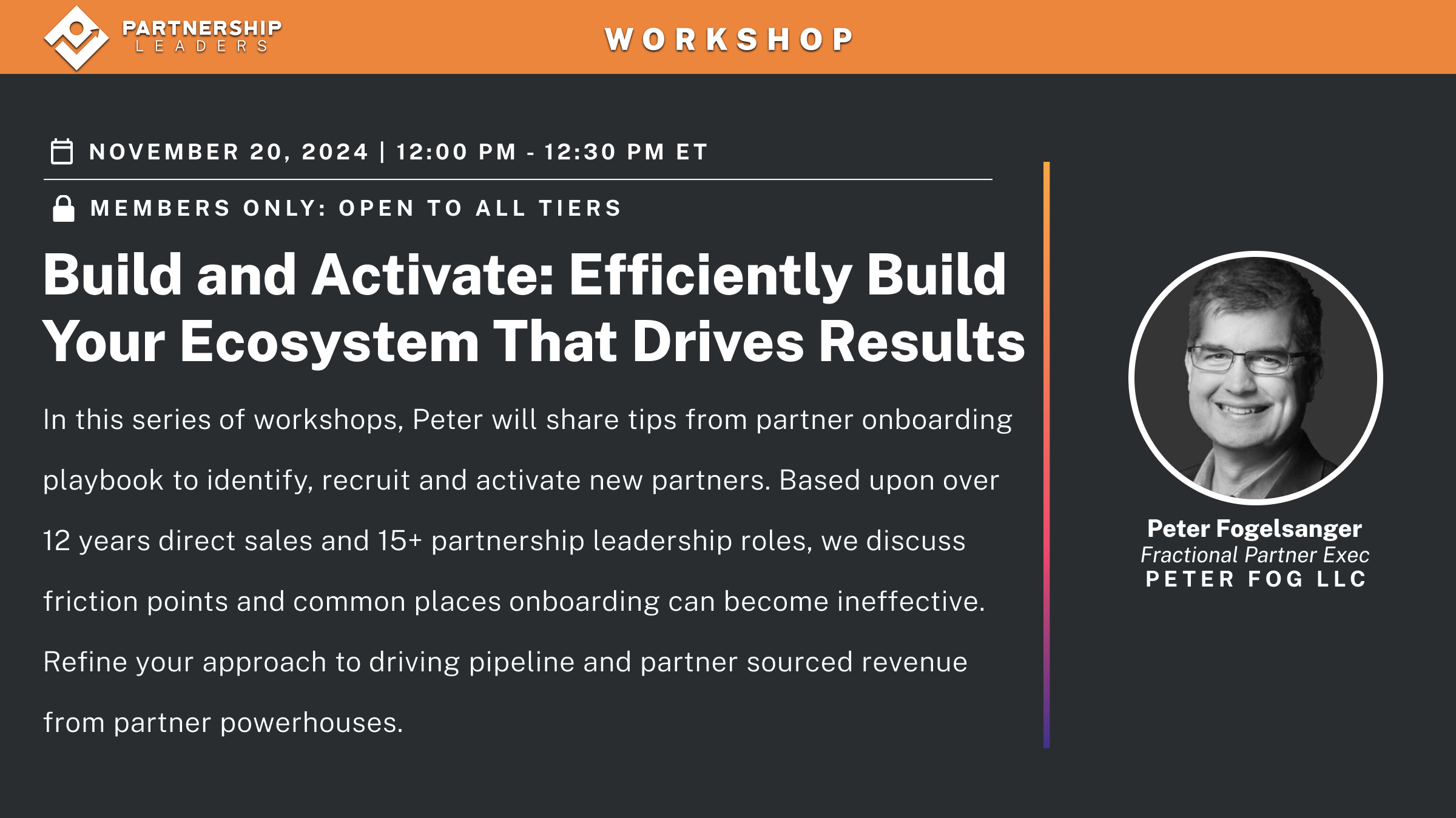 Partnership Leaders: Build and Activate: Efficiently Build Your ...