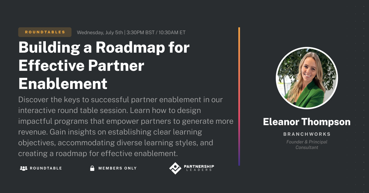 Partnership Leaders Roundtable: Building a Roadmap for Effective ...