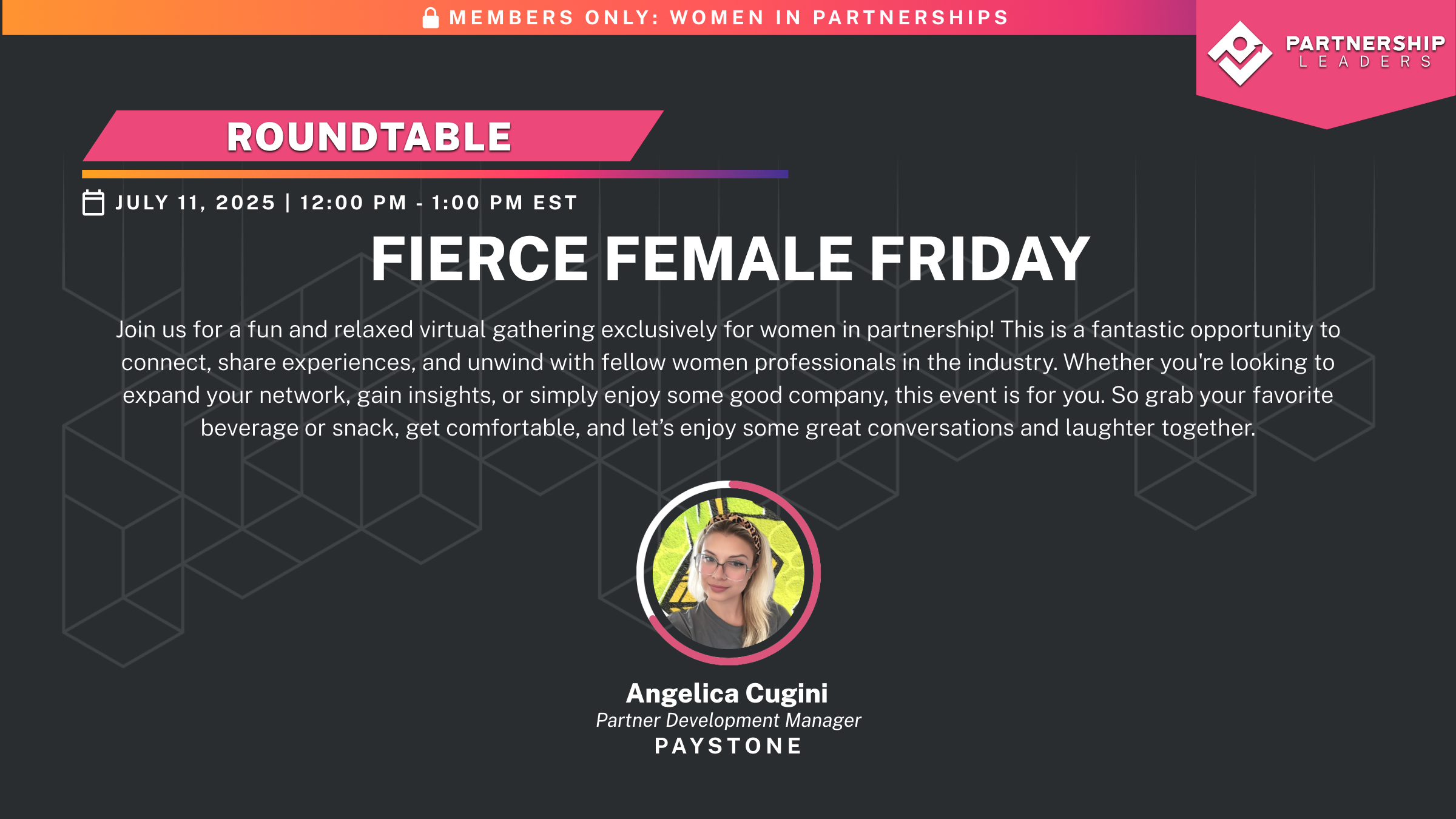 Partnership Leaders: Fierce Female Friday