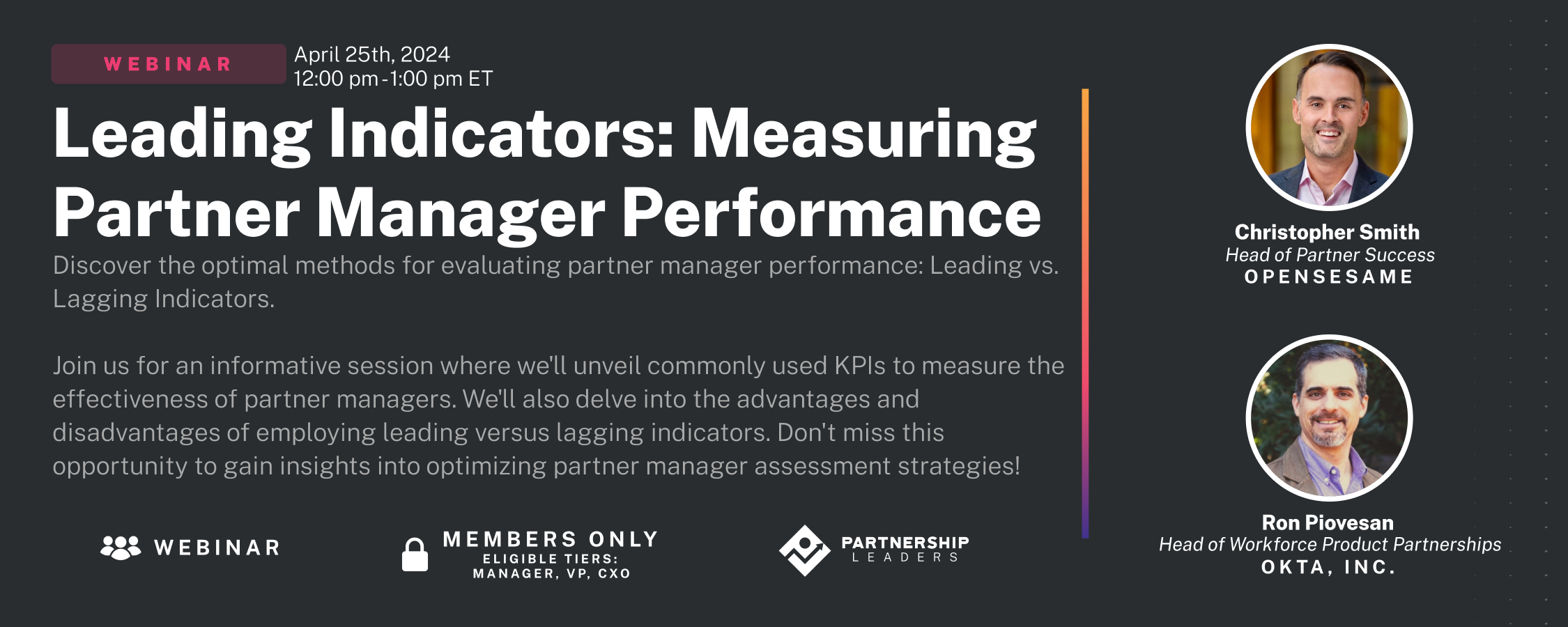 Leading Indicators: Measuring Partner Manager Performance