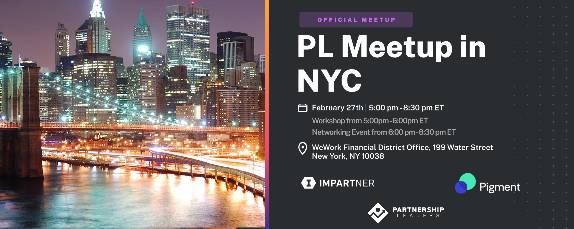 Partnership Leaders: Meetup in NYC