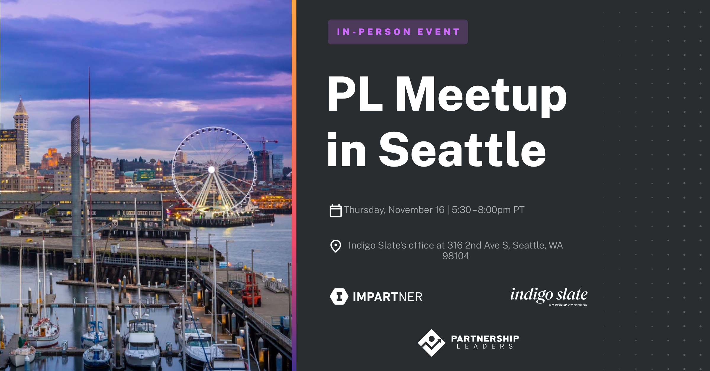 Partnership Leaders: Meetup in Seattle