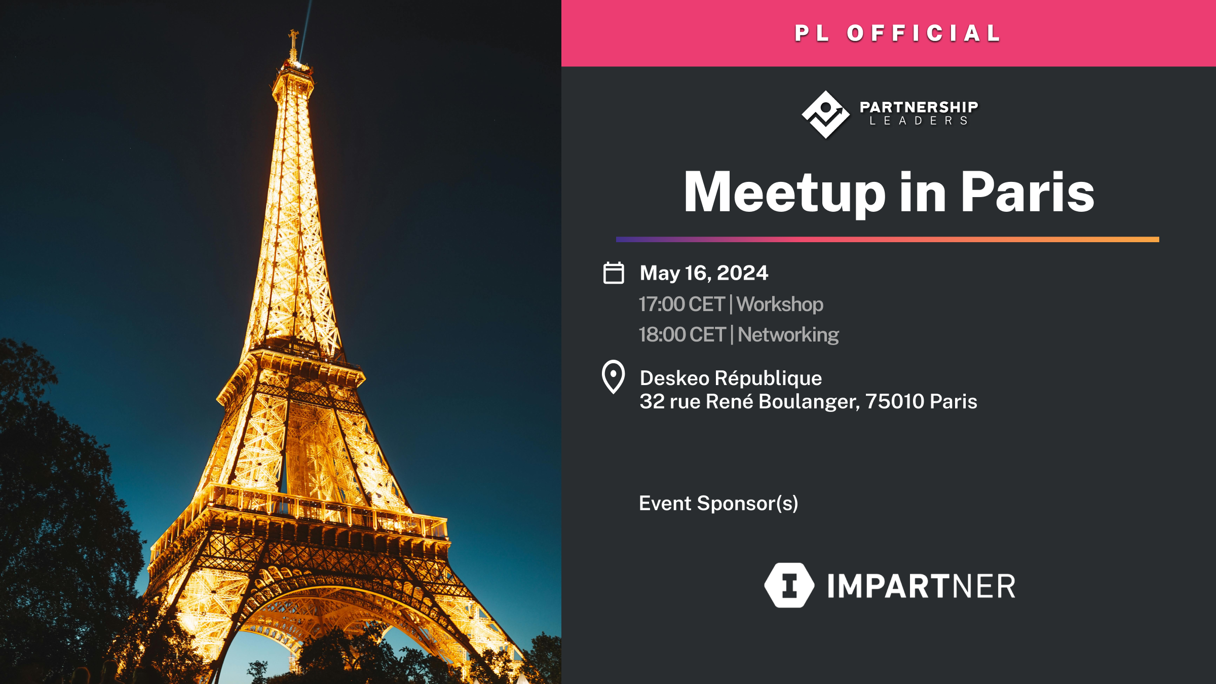 Partnership Leaders: Meetup in Paris