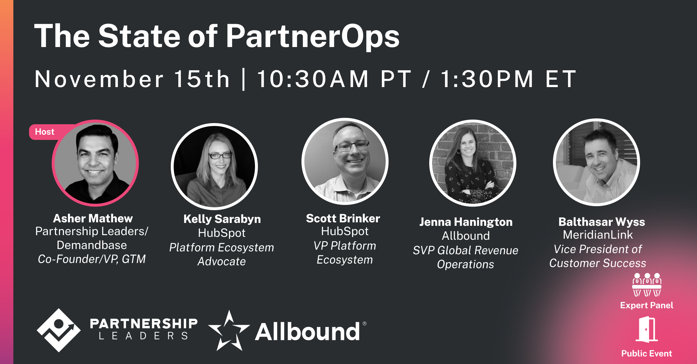 Partnership Leaders Panel: The State of PartnerOps