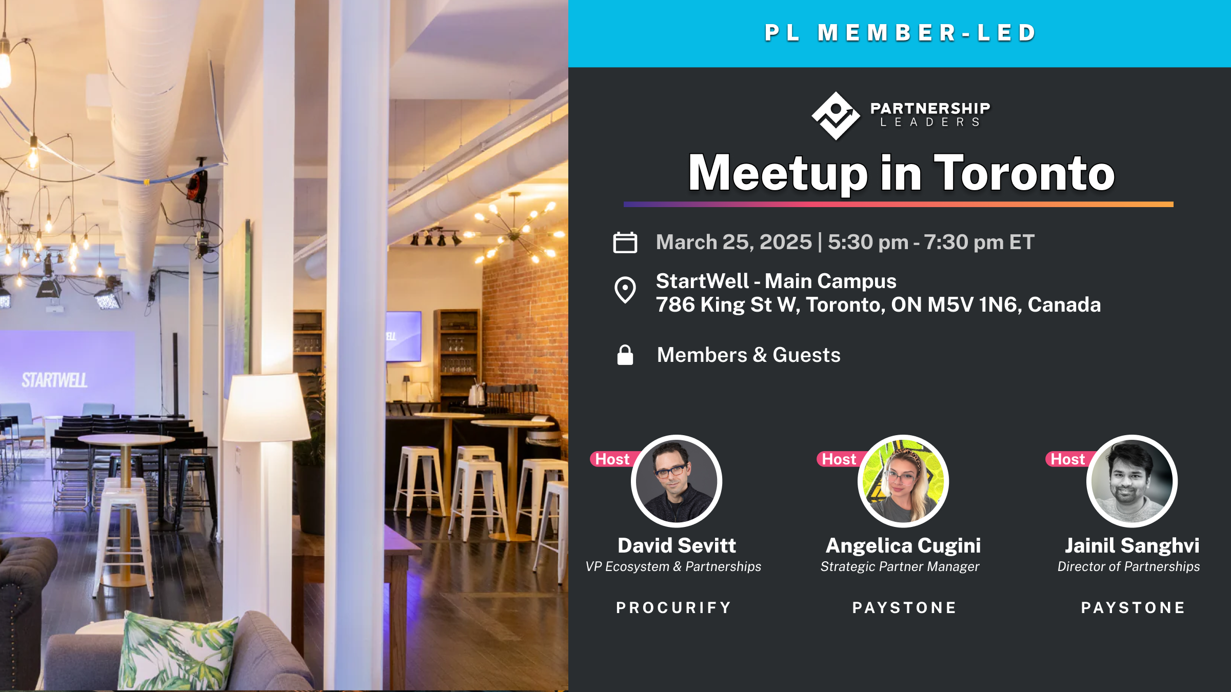 Partnership Leaders Presents: Meetup in Toronto